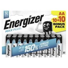Energizer Max Plus Mignon (AA)-Batterie Alkali-Mangan 1.5 V 20 St.