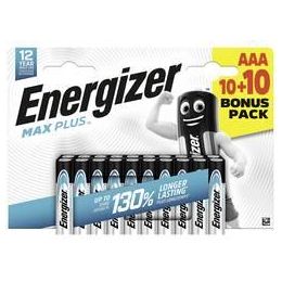 Energizer Max Plus Micro (AAA)-Batterie Alkali-Mangan 1.5 V 20 St.
