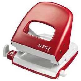 Leitz 50080025 B&uuml;rolocher New NeXXt Rot max. Einstellformat: DIN A4 30 Bl. (80 g/m&sup2;)