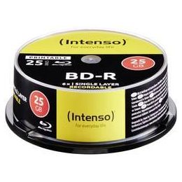 Intenso 5101114 Blu-ray BD-R SL Rohling 25 GB 25 St. Spindel Bedruckbar