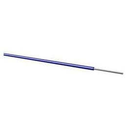 Kabeltronik 070103007 Kupferdraht Yv 1 x 0.07 mm&sup2; Blau 100 m