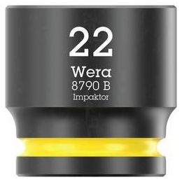 Wera 8790 B Impaktor 05005512001 Au&szlig;en-Sechskant Steckschl&uuml;sseleinsatz 22 mm 1 St&uuml;ck 3/8