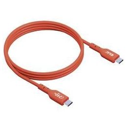 club3D USB-C&reg; Kabel USB 2.0 USB-C&reg; Stecker 1.00 m Orange CAC-1511