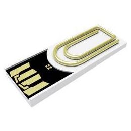 Xlyne clip/me USB-Stick Bulk 8 GB Wei&szlig; CM08IW002 USB-A (USB 2.0)