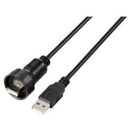 USB 2,0 Adapter inkl. 1 m Kabel TC-12775064 TRU COMPONENTS Inhalt: 1 St.