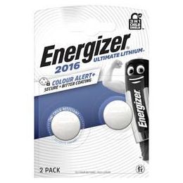 Energizer Knopfzelle CR 2016 3 V 2 St. 90 mAh Lithium E304205800