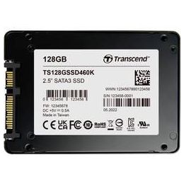 Transcend 128 GB Interne mSATA SSD TS128GSSD460K-VS1