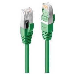 LINDY 47677 RJ45 Netzwerkkabel, Patchkabel CAT 6a S/FTP 1.00 m Gr&uuml;n 1 St.