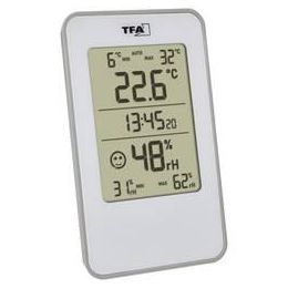 TFA Dostmann Digitales Thermo-Hygrometer Thermo-/Hygrometer Wei&szlig; 30.5057.02