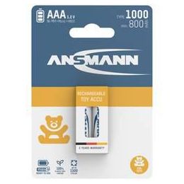 Ansmann 1311-0029 Micro (AAA)-Akku NiMH 800 mAh 1.2 V 2 St.