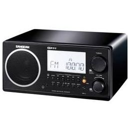 Sangean WR-2 Tischradio UKW, MW Schwarz