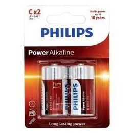Philips Power LR14 Baby (C)-Batterie Alkali-Mangan 1.5 V 2 St.