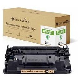 G&G Toner ersetzt HP 87A Kompatibel Schwarz 9000 Seiten Reborn remanufactured 21242