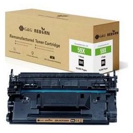 G&G Toner ersetzt HP 59X Kompatibel Schwarz 10000 Seiten Reborn remanufactured 21238