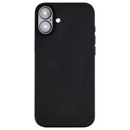 JT Berlin BackCase Pankow Soft Backcover Apple iPhone 16 Schwarz Induktives Laden 11075