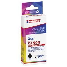 Edding Druckerpatrone ersetzt Canon PGI-570XL Kompatibel Schwarz EDD-456 18-456-01