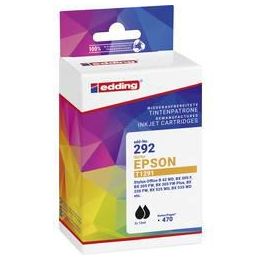 Edding Druckerpatrone ersetzt Epson 2x T1291 Kompatibel 2er-Pack Schwarz EDD-292 18-292-01