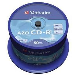 Verbatim 43343 CD-R Rohling 700 MB 50 St. Spindel