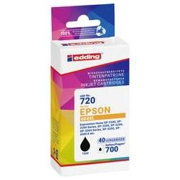 Edding Druckerpatrone ersetzt Epson 604XL, T10H1 Kompatibel Schwarz EDD-720 18-720