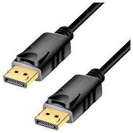 LogiLink DisplayPort AV Anschlusskabel [1x DisplayPort - 1x DisplayPort] 5 m Schwarz