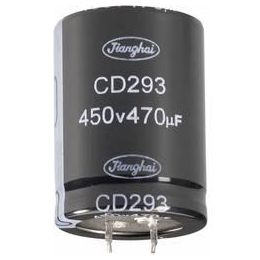 Jianghai ECS2ABW561MT6P22225 Elektrolyt-Kondensator SnapIn 10 mm 560 &micro;F 100 V 20 % (&Oslash; x H) 22 mm x 25 mm 1 St.