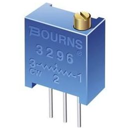 Bourns 3296W-1-204LF 3296W-1-204LF Spindeltrimmer 25-Gang linear 0.5 W 200 kΩ 9000 &deg; 1 St.