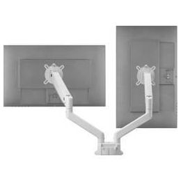 One For All Monitor-Tischhalterung Solid Dual white 2 Display(s) 33 cm (13) - 88,9 cm (35) Wei&szlig; H&ouml;henverstellbar, Schwenkbar, Neigbar, Rotierbar