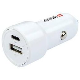 Skross Dual Car Charger 65 W PD Belastbarkeit Strom max.=3.25 A 12 V zu 5 V, 12/24 V, 24 V zu 5 V