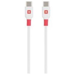 Skross USB-C&reg; Kabel USB 2.0 USB-C&reg; 1.20 m Wei&szlig; SKCA0019C-C120CN