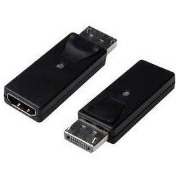 Digitus AK-340602-000-S DisplayPort / HDMI Adapter [1x DisplayPort Stecker - 1x HDMI-Buchse] Schwarz