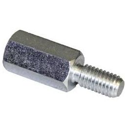 PB Fastener S47040X05 Abstandsbolzen (L) 5 mm M4 x 3 M4 x 8 Stahl verzinkt 10 St.