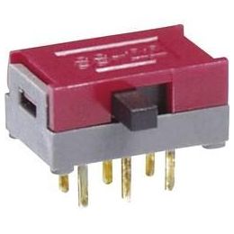 NKK Switches SS22SDH2 SS22SDH2 Schiebeschalter 30 V/DC 0.1 A 2 x Ein/Ein 1 St.