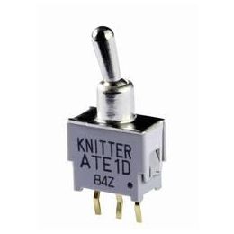 Knitter-Switch ATE 2D ATE 2D Kippschalter 48 V DC/AC 0.05 A 2 x Ein/Ein rastend 1 St.