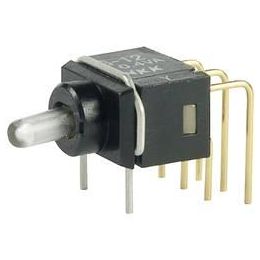 NKK Switches G22AP G22AP Kippschalter 28 V DC/AC 0.1 A 2 x Ein/Ein rastend 1 St.