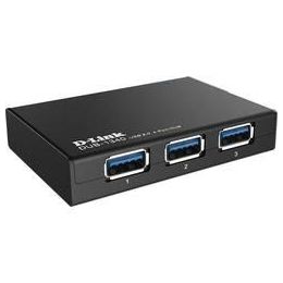 D-Link DUB-1340/E USB-Hub 4 Port USB-A USB 3.0 5 GBit/s Schwarz DUB-1340/E