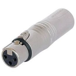 Neutrik NA3FM XLR-Adapter XLR-Buchse - XLR-Stecker 1 St.