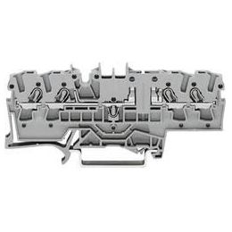 WAGO 2002-1861 Basisklemme 5.20 mm Zugfeder Belegung: L Grau 1 St.