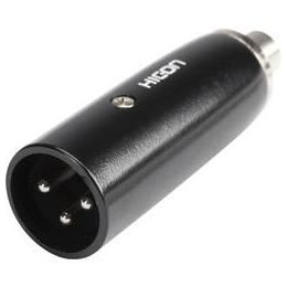 Hicon HI-X3CI-MF XLR-Adapter XLR-Stecker - Cinch-Buchse 1 St.