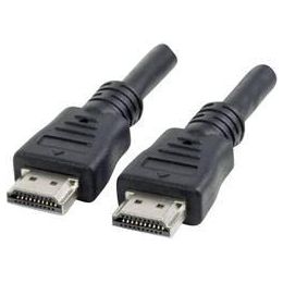 Manhattan HDMI Anschlusskabel HDMI-A Stecker, HDMI-A Stecker 1.80 m Schwarz 306119-CG 4K UHD HDMI-Kabel