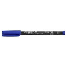 Staedtler Lumocolor permanent M DRY SAFE 317-3 Permanentmarker Blau wasserfest: Ja
