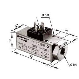 IMI NORGREN Druckschalter 0881400000000000 1 bis 16 bar 1 Wechsler 1 St.