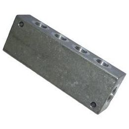 ICH Verteilerblock, beidseitig 61411 10 bar (max)