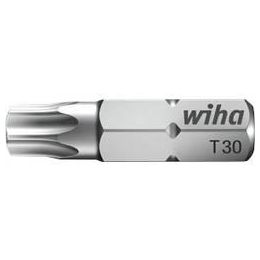 Wiha 08425 Torx-Bit T 30 Chrom-Vanadium Stahl geh&auml;rtet C 6.3 2 St.