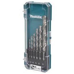 Makita D-78346 Metall-Spiralbohrer-Set 2 mm, 3 mm, 4 mm, 5 mm, 6 mm, 8 mm 1 St.
