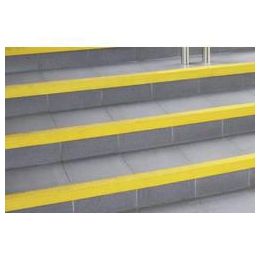 COBA Europe GRP070002N GRP070002N Bodenbelag COBAGRIP&reg; Stair Nosing Gelb 2 m x 55 mm x 5 mm Gelb 2 m x 55 mm x 5 mm