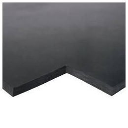 COBA Europe NIS00004C Nitrilgummi Industrie-Gummi (B x H) 1.4 m x 6 mm (Meterware) Schwarz