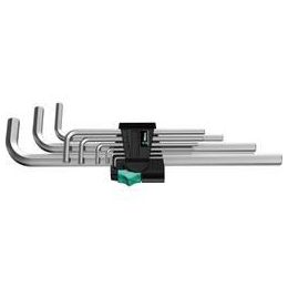 Wera 950 L/9 SM N Innen-Sechskant Winkelschraubendreher-Set 1.5 mm, 2 mm, 2.5 mm, 3 mm, 4 mm, 5 mm, 6 mm, 8 mm, 10 mm 9teilig