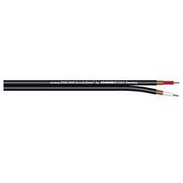 Sommer Cable 320-0101 Instrumentenkabel 1 x 2 x 0.25 mm&sup2; Schwarz Meterware
