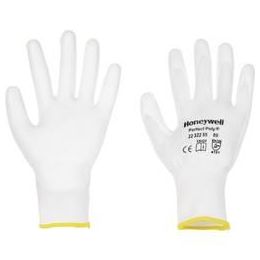 Honeywell 2232255-9 GANTS BLANCS PERFECTPOLY Polyamid Arbeitshandschuh Gr&ouml;&szlig;e (Handschuhe): 9, L EN 388 CAT I 2 St.