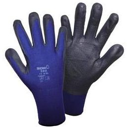 Showa 1163-8 380 NBR Nylon Arbeitshandschuh Gr&ouml;&szlig;e (Handschuhe): 8, L EN 388 CAT II 1 Paar